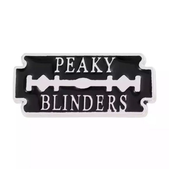 unbranded | Jewelry | 5 Off Peaky Blinders Razor Blade Enamel Pin Black ...